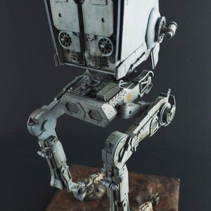 Star Wars AT-ST Model Built by Award Winning Scale Model Builder - Etsy