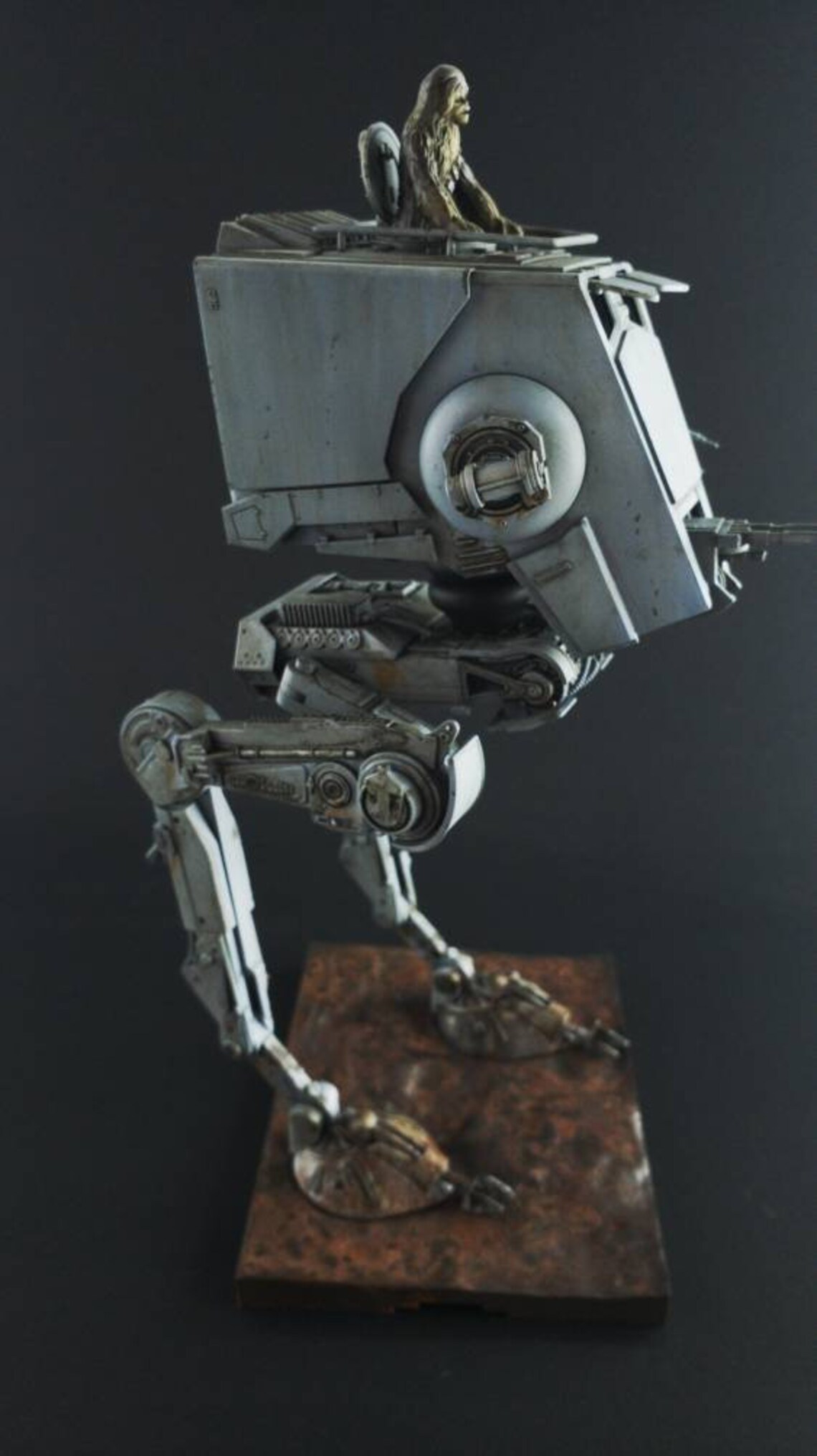 Star Wars AT-ST Model Built by Award Winning Scale Model Builder - Etsy