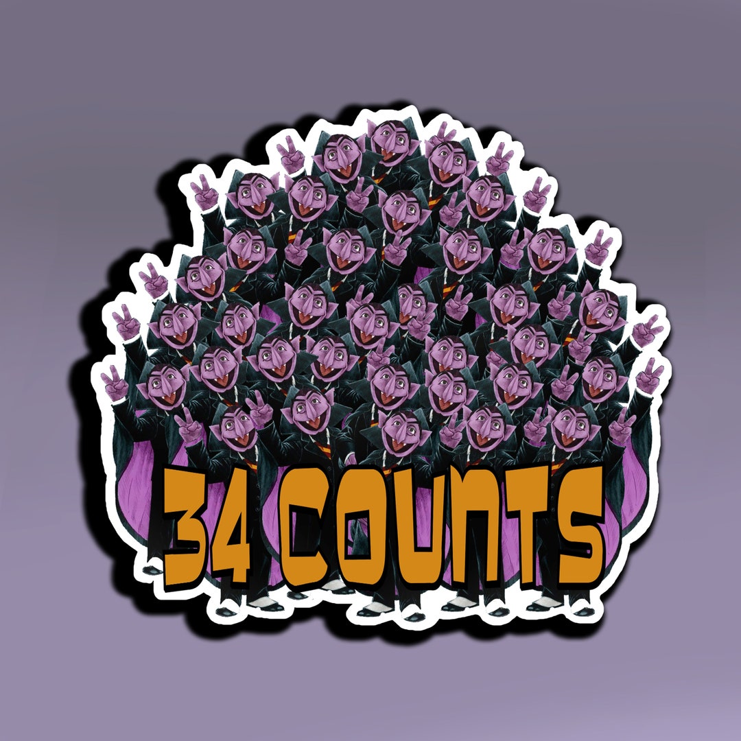 Sticker- 34 Counts; Political Sticker; Political Satire Sticker; Funny ...