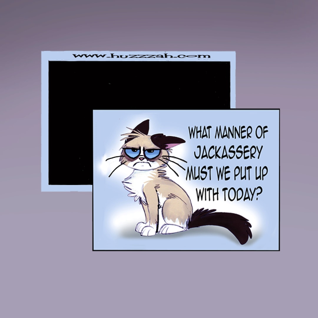 Magnet - What Manner of Jackassery Must We Put up With Today; Funny ...