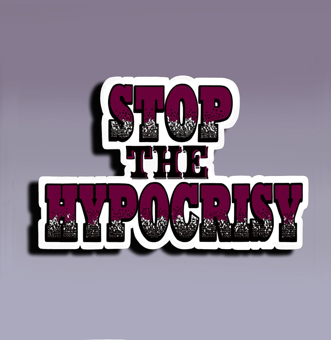 Sticker Stop the Hypocrisy Political Sticker Anti Congress Political ...