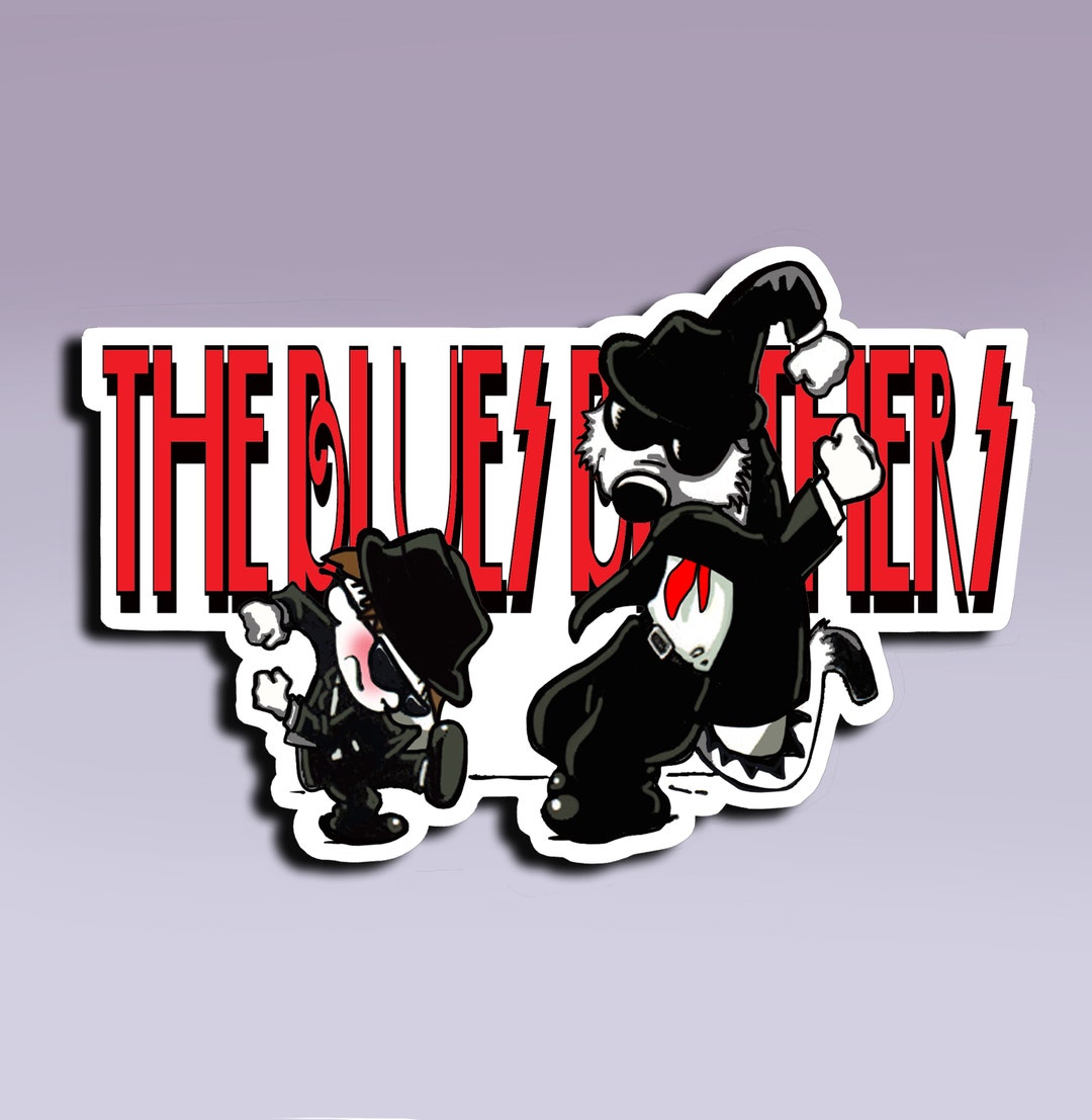 Sticker - the Blues Brothers; the Blues Brothers Mash up Sticker; Music ...