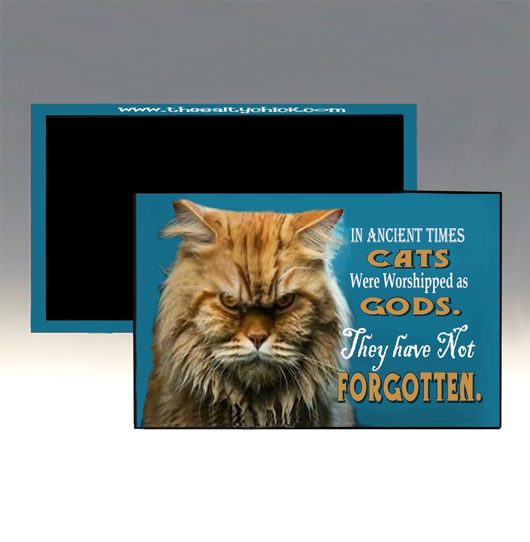 Magnet - in Ancient Times Cats Were Worshipped as Gods. They Have Not ...