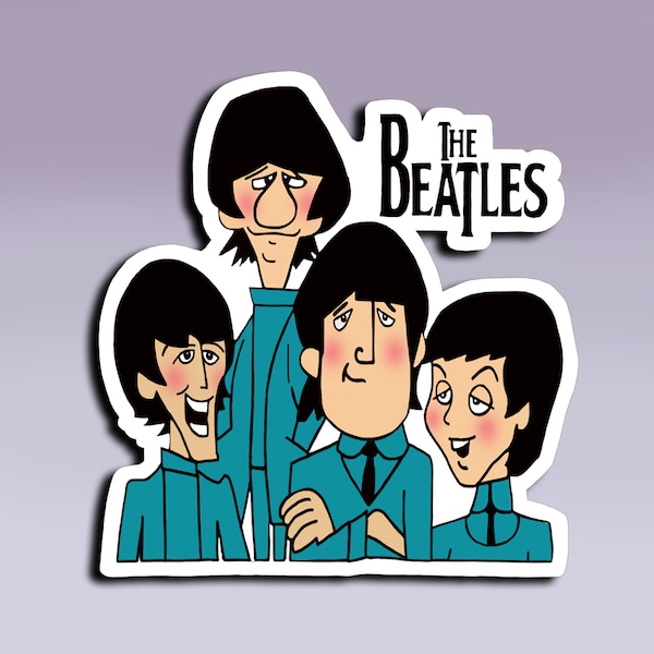 Beatles Car Decal - Etsy
