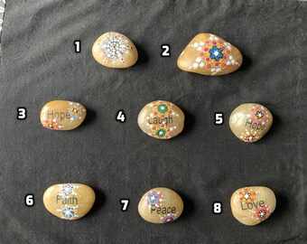 Dotted Rocks - Etsy