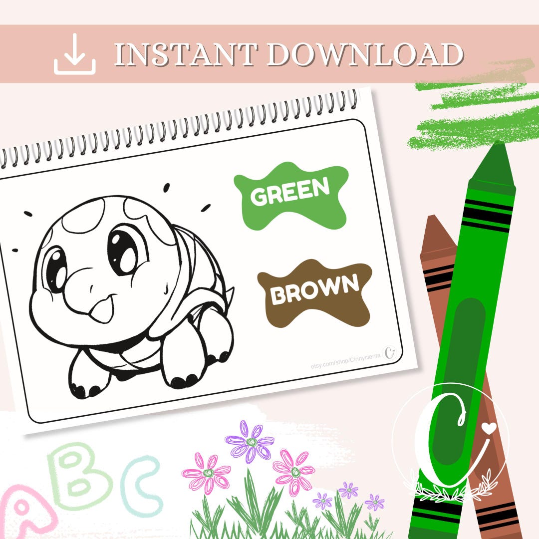 LEARN the COLORS Worksheet - Printable - Learning - Color - Activities ...