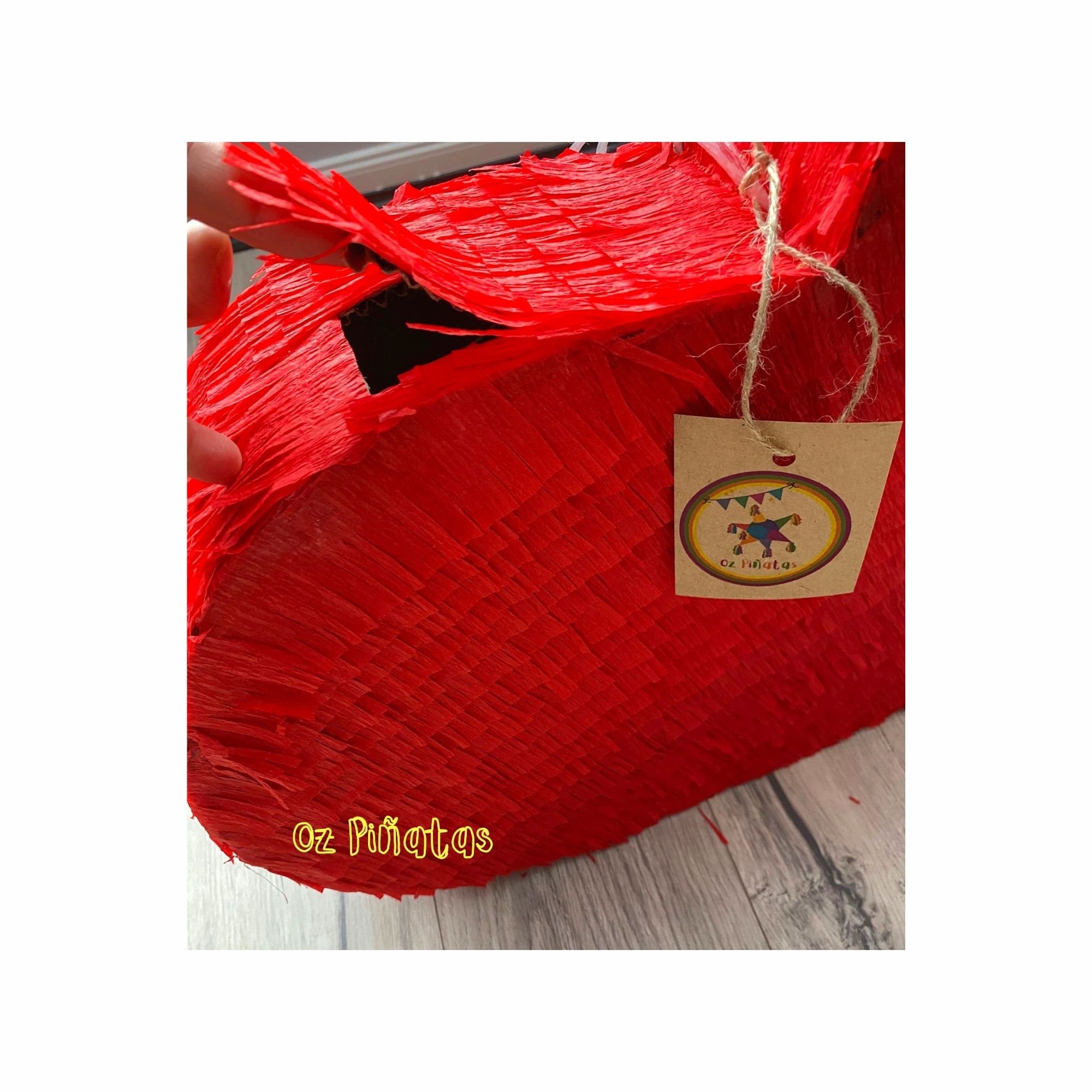 Personalised Valentines Day Heart Pinata | Love Friendship Pinata — Oz ...