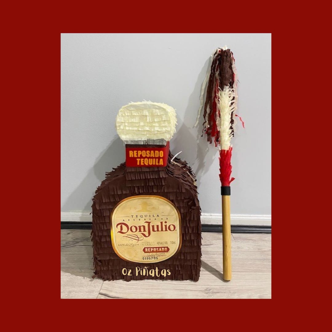 Don Julio Tequila Pinata | Bottle Pinata | Adults Pinata - Etsy