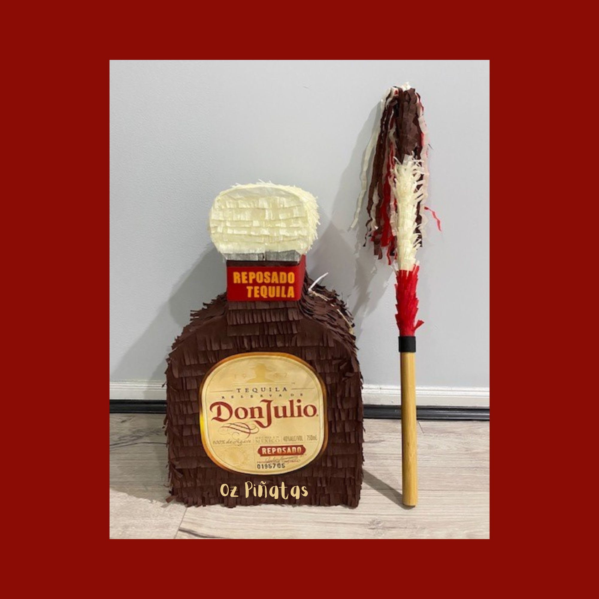 Patron Silver Tequila Pinata | Bottle Pinata | Adults Pinata — Oz Pinatas