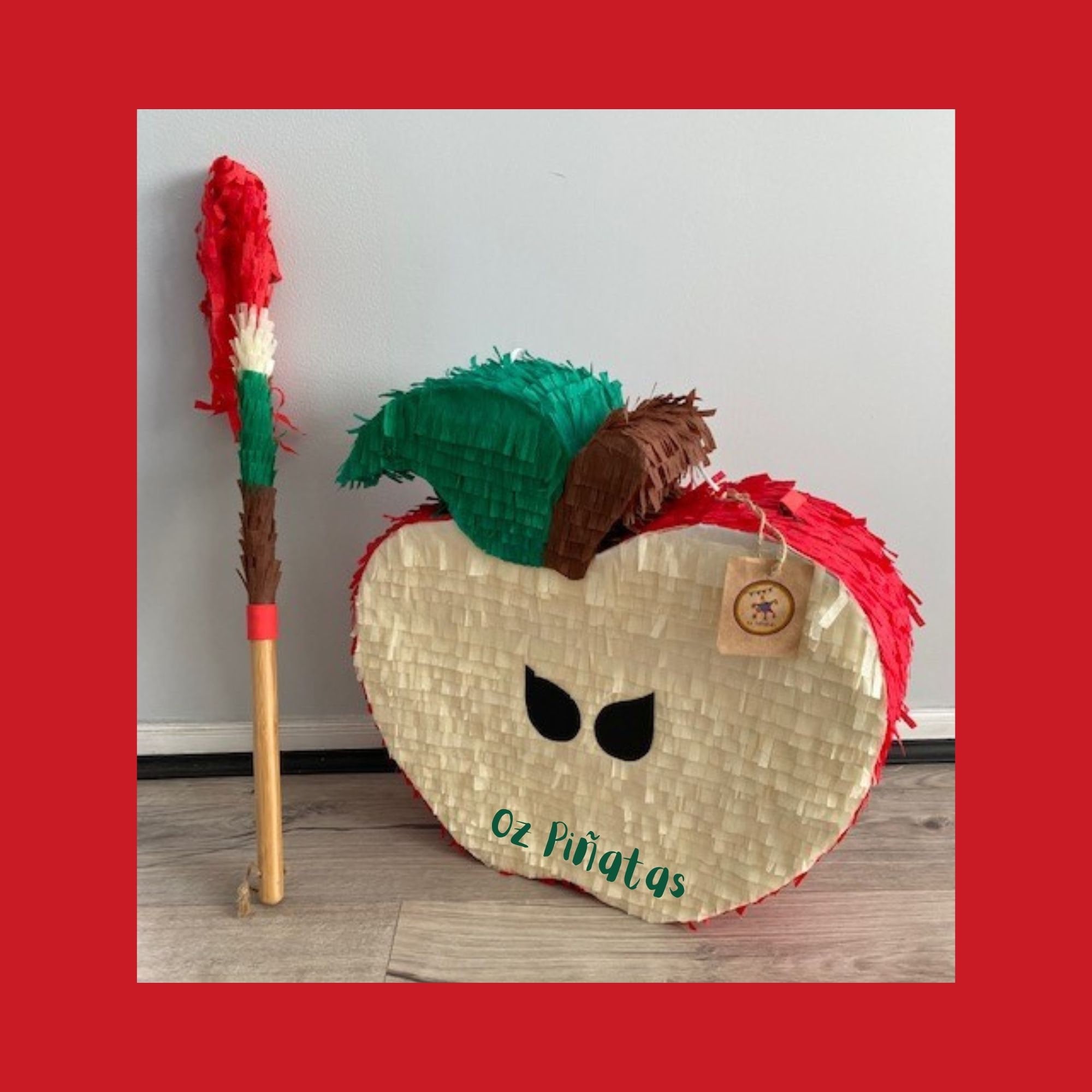 Apple Pinata | Teachers Day Celebration | Back to School — Oz Pinatas
