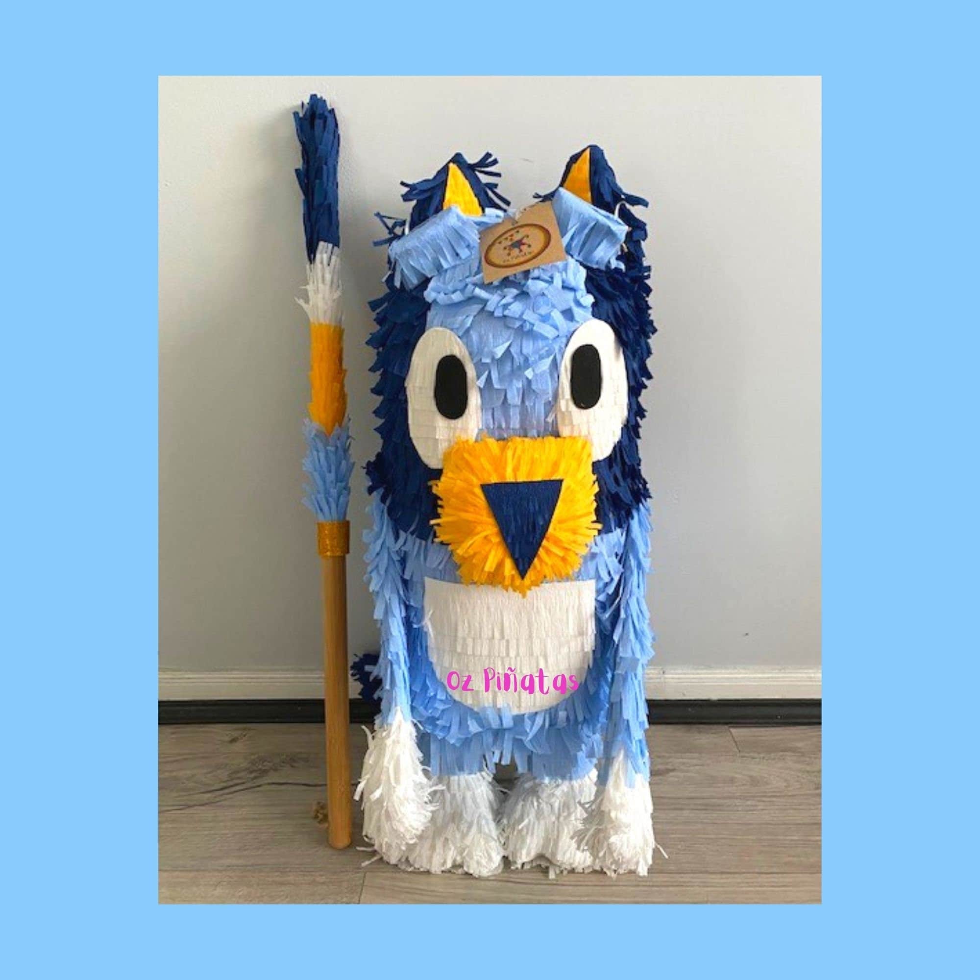 Bluey Inspired 3D Pinata | Bluey Party — Oz Pinatas