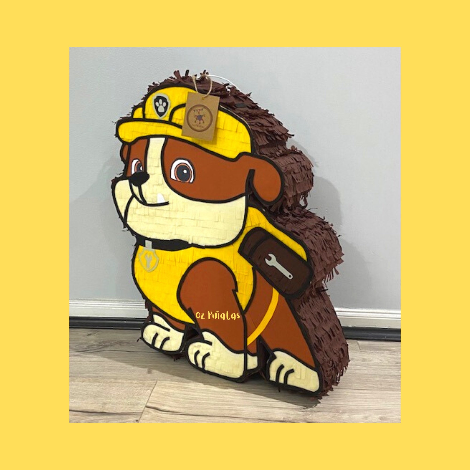Rubble Paw Patrol Pinata — Oz Pinatas