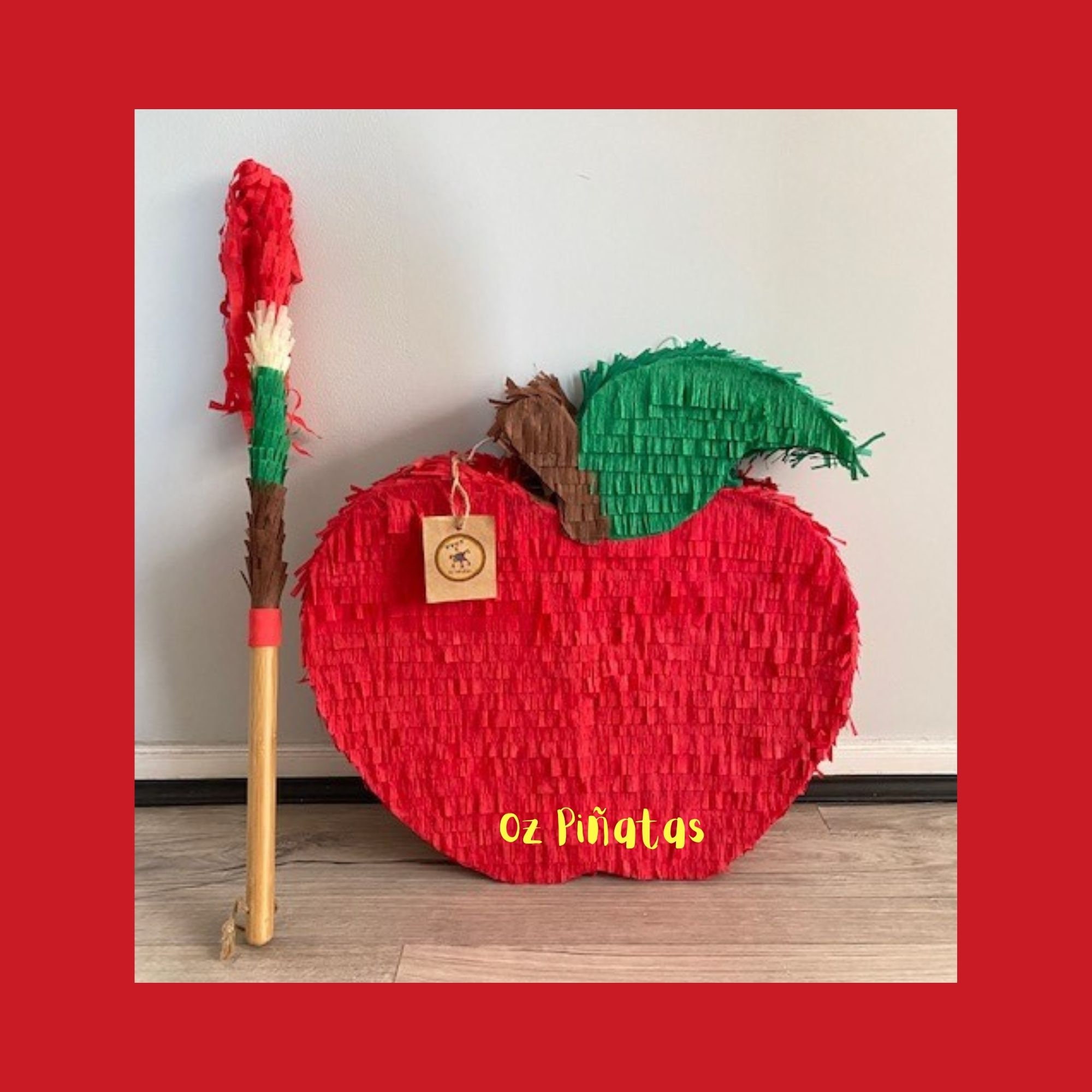 Apple Pinata | Teachers Day Celebration | Back to School — Oz Pinatas