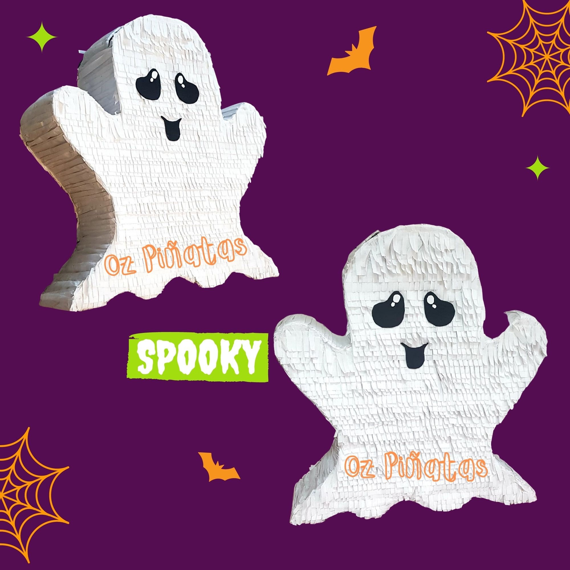 Spooky Ghost Pinata Halloween Celebration Emoji Pinata — Oz Pinatas