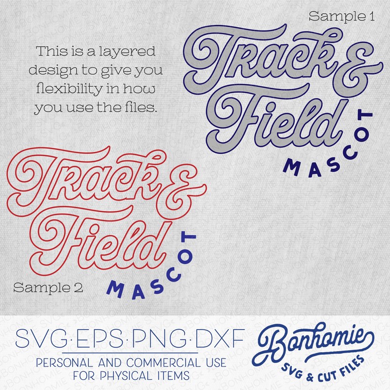 Track & Field SVG DXF EPS Game Day Svg Track Fan Svg - Etsy