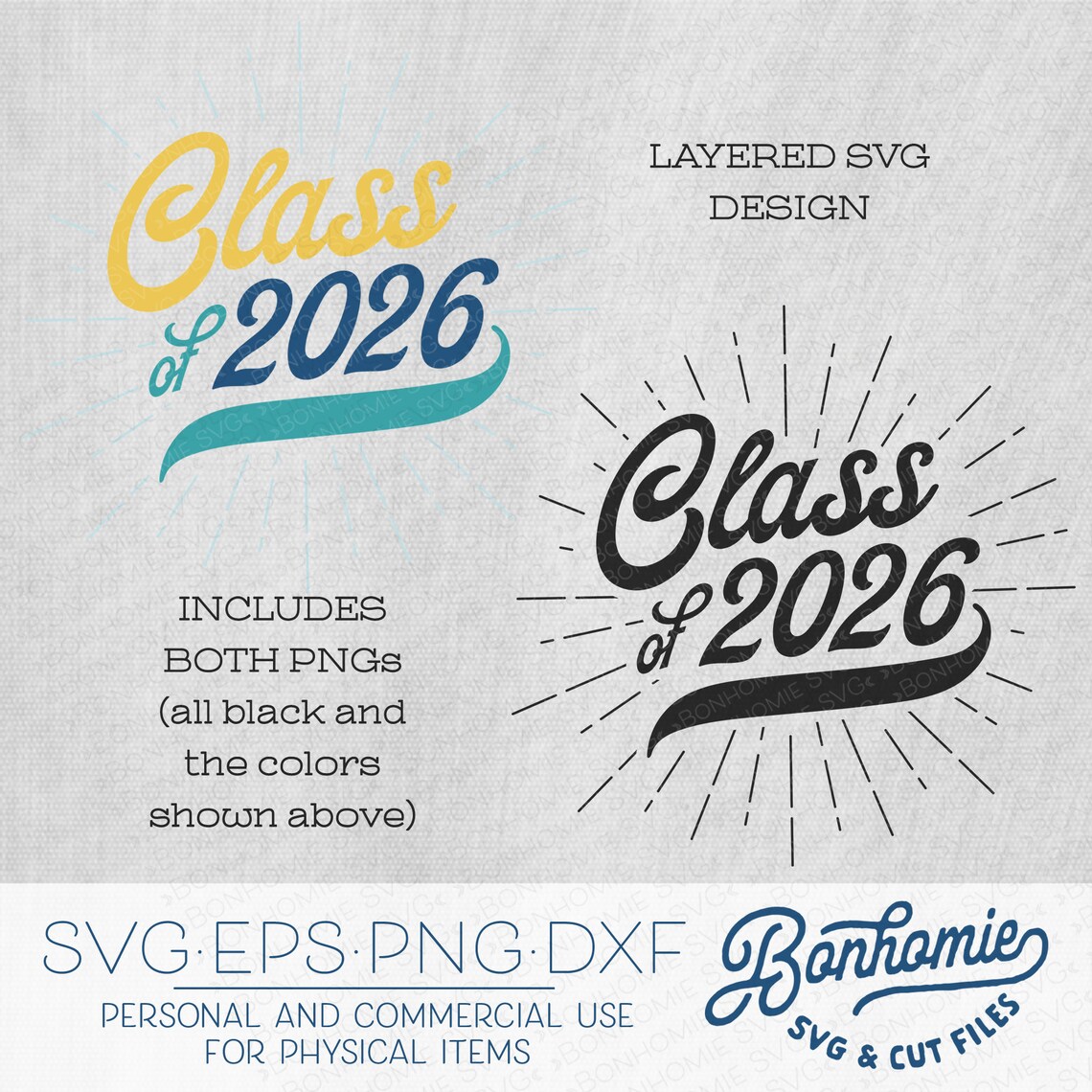 Class of 2026 SVG Senior 2026 SVG 2026 Graduate Svg 8th Grade ...