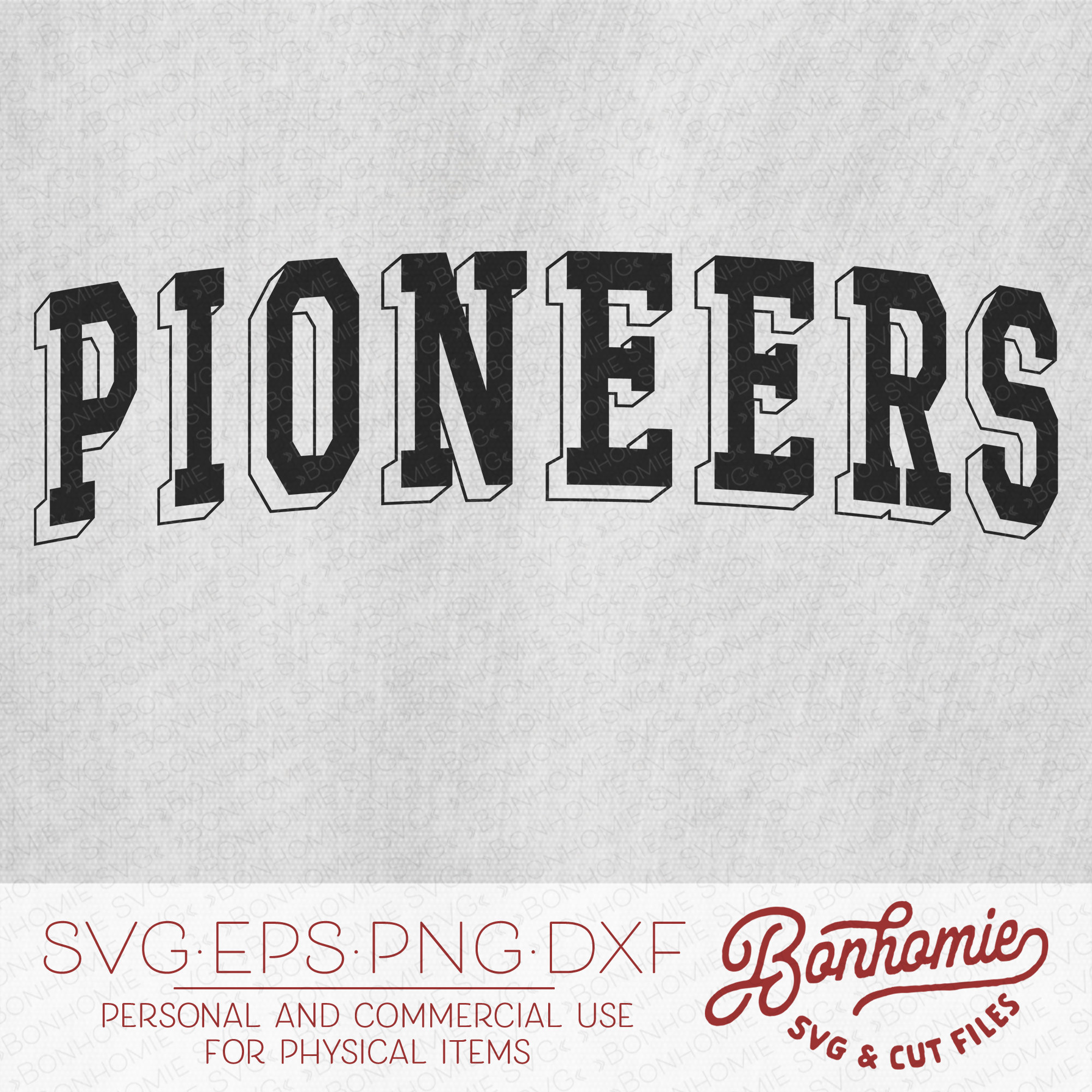 Pioneers SVG Pioneers Football SVG Game Day SVG Pioneers Basketball Svg ...