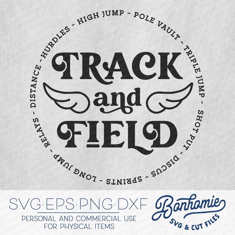 Track and Field SVG Game Day Svg Track Fan Svg - Etsy