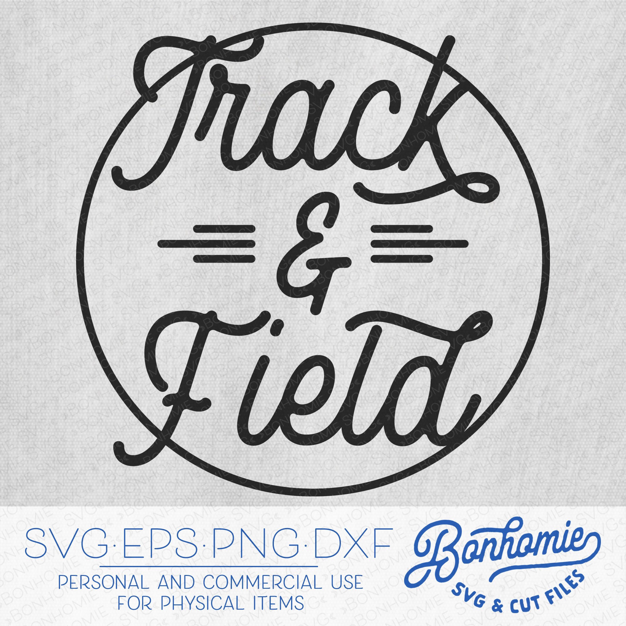 Track & Field SVG DXF EPS Game Day Svg Track Fan Svg - Etsy