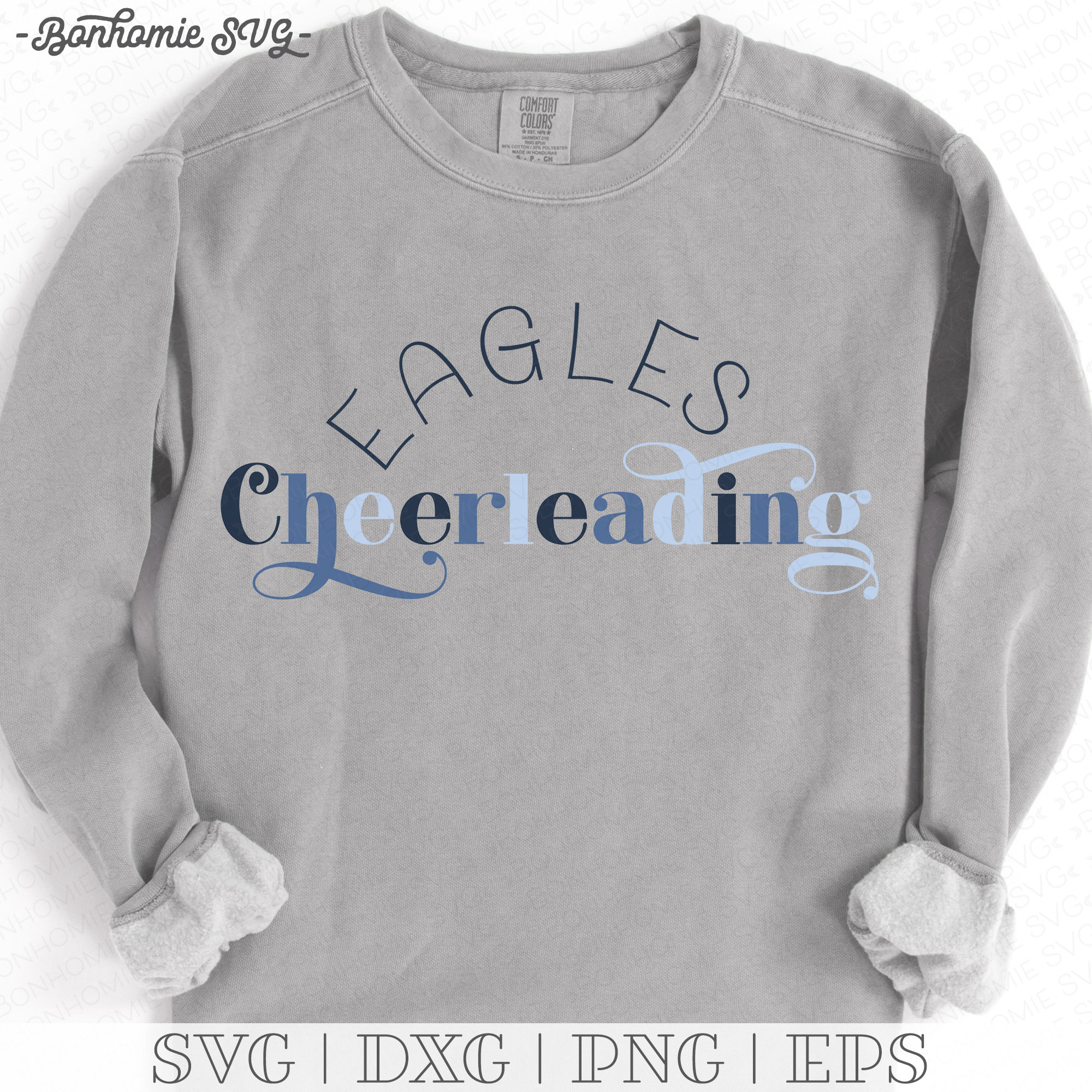 Eagles Cheerleading SVG Cheer Shirt SVG Cheer Mom SVG Cheer Png Dxf Eps ...