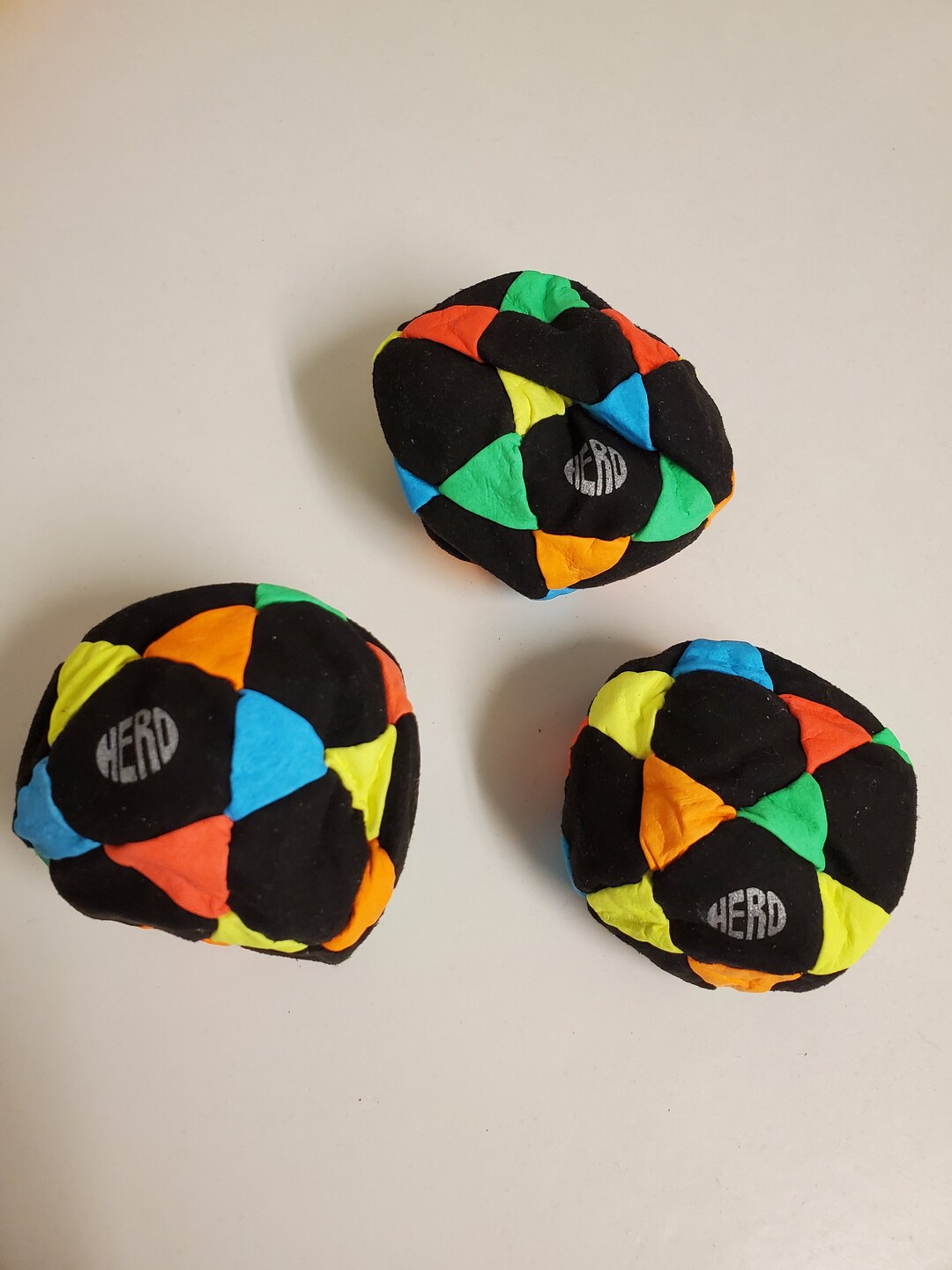 3 Hacky Sacks Hero Neon Colors - Etsy