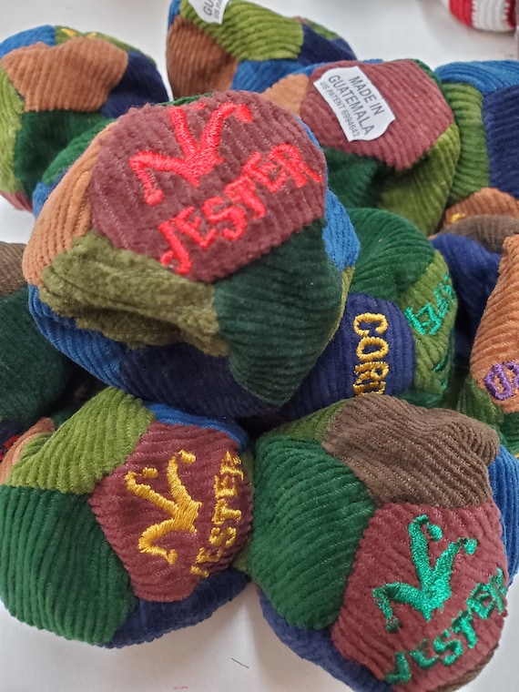 Jesters Corduroy Hacky Sacks | Etsy