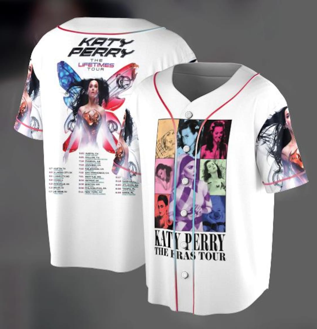 2025 Katy Perry the Lifetime Tour Jersey, Katy Perry Tee, Katy Perry ...
