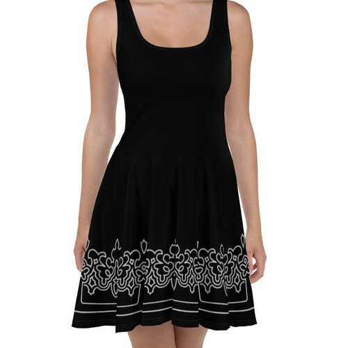 2B Pattern Skater Dress Nier Automata / Yorha - Etsy