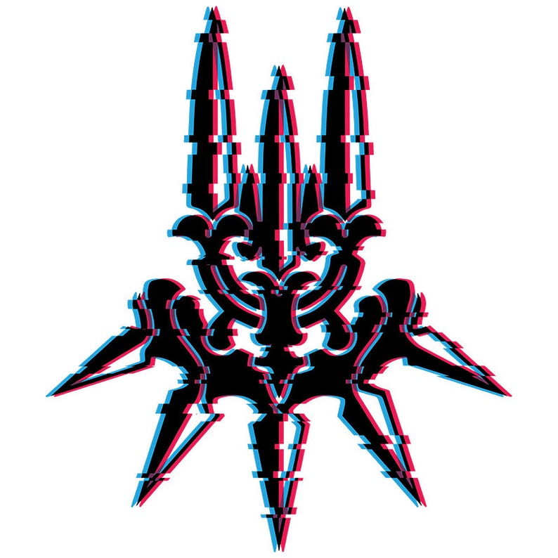 Glitch Yorha Logo Nier Automata - Etsy