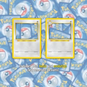 Custom Pokémon Card Template Base Set - Etsy