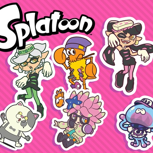 Splatoon Brand Logos new Logos and Splatoon 3 Graffiti - Etsy Hong Kong