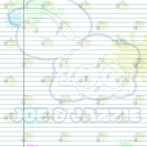 Splatoon 18 Digital Stationery Paper Designs Digital Download - Etsy