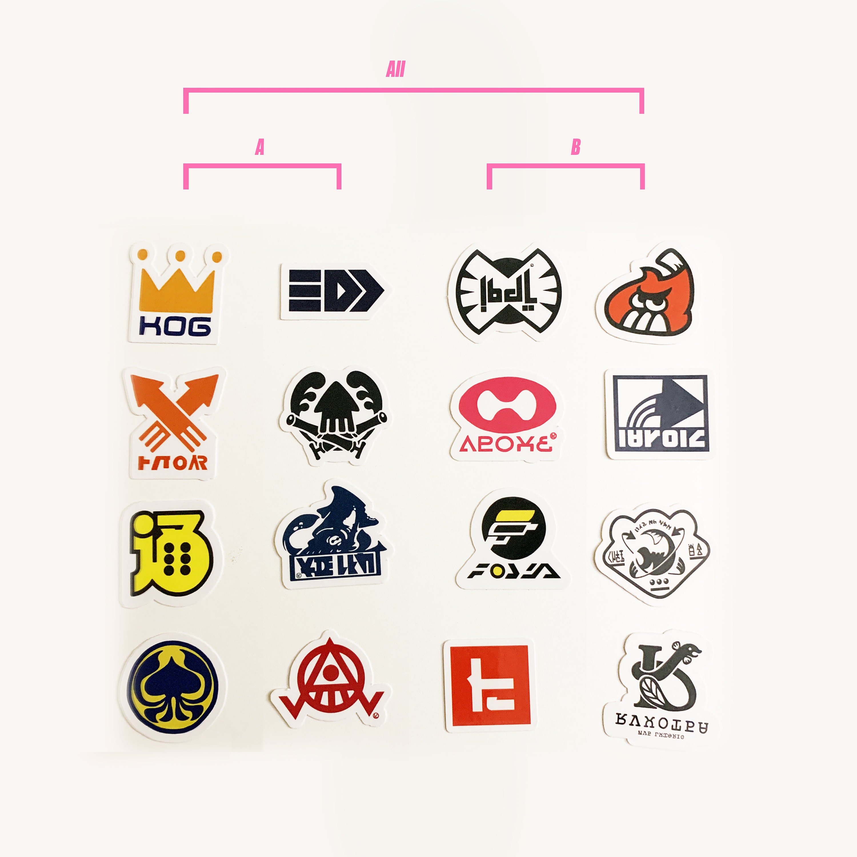 Splatoon Brand Logos new Logos and Splatoon 3 Graffiti - Etsy UK