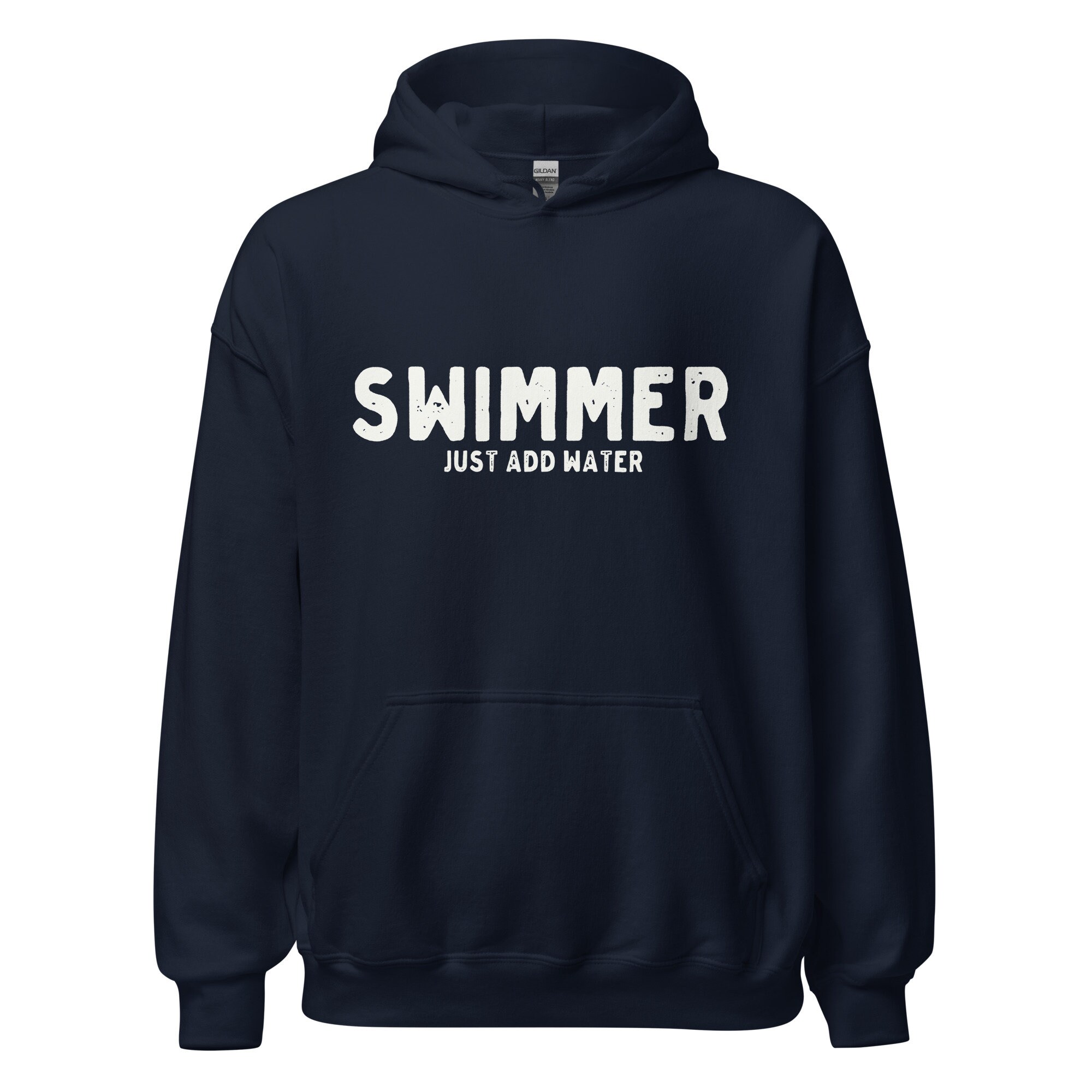 Swimmer Hoodie, Water Hoodie, Swimming Gear, Just Add Water Hoodie ...