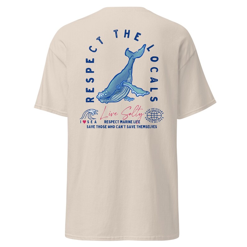 Respect Locals, Humpback Whale Shirt, Marine Life Shirt, Whale Shirt ...