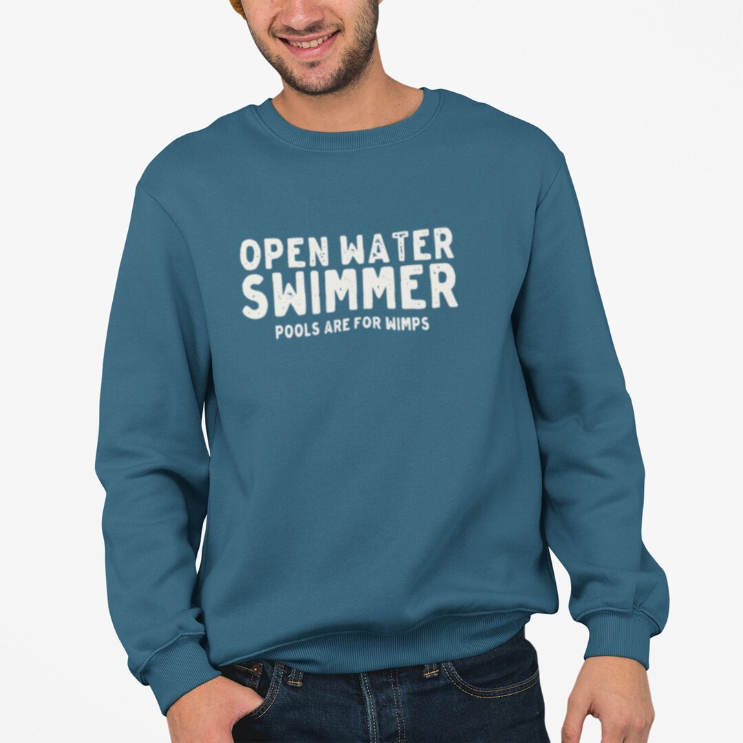 Open Water Swimmer Sweatshirt, Unisex Classic Fit - Etsy