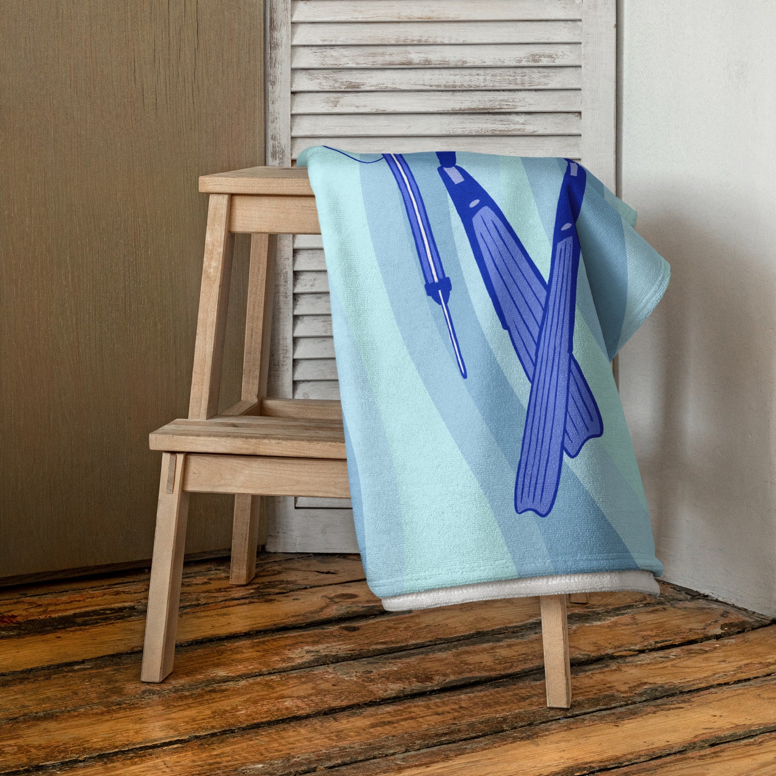 Spearfishing Towel Sea Hunter Blue Water Hunter Towel Freediving ...