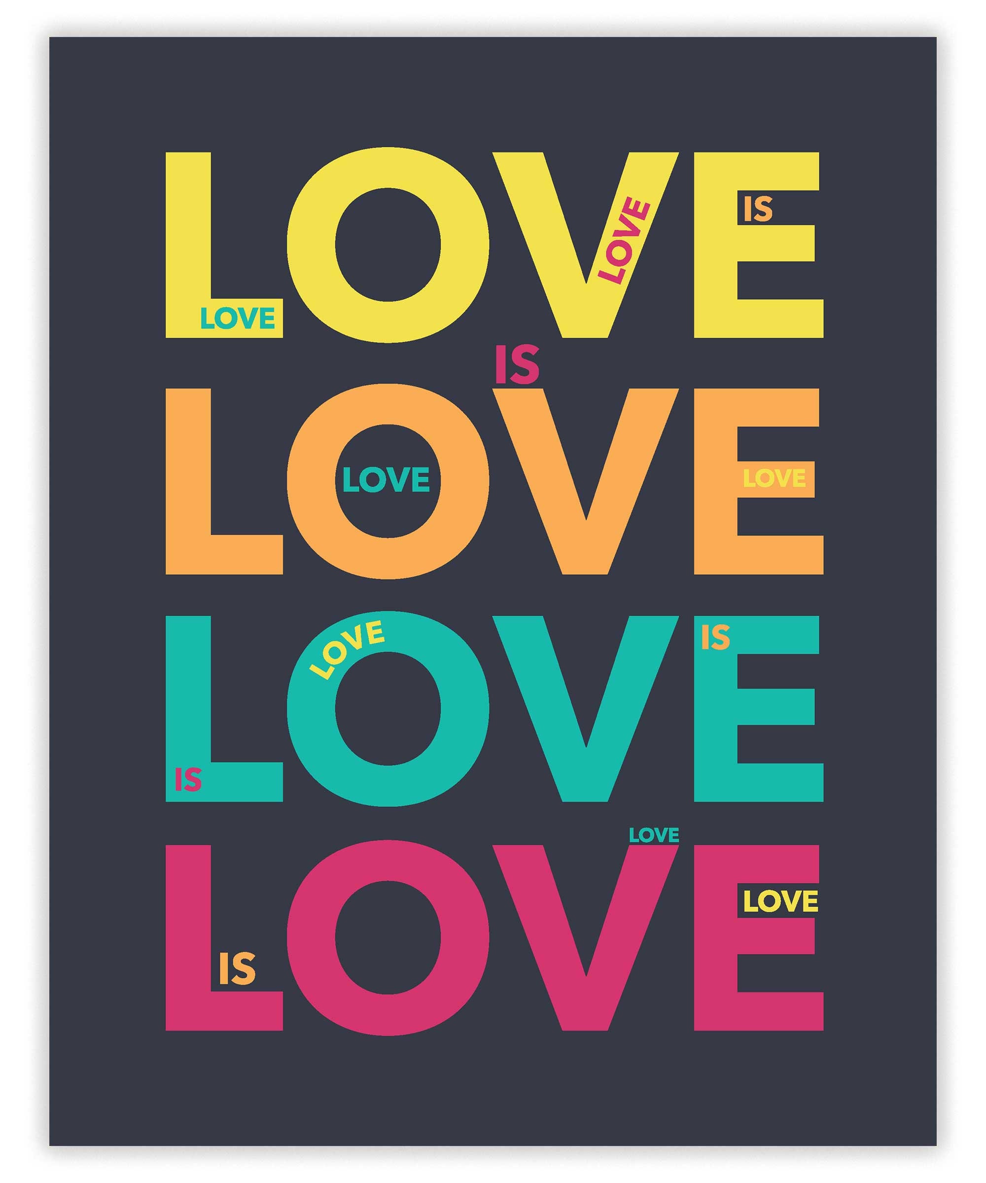 El amor es amor es amor es amor - Etsy España