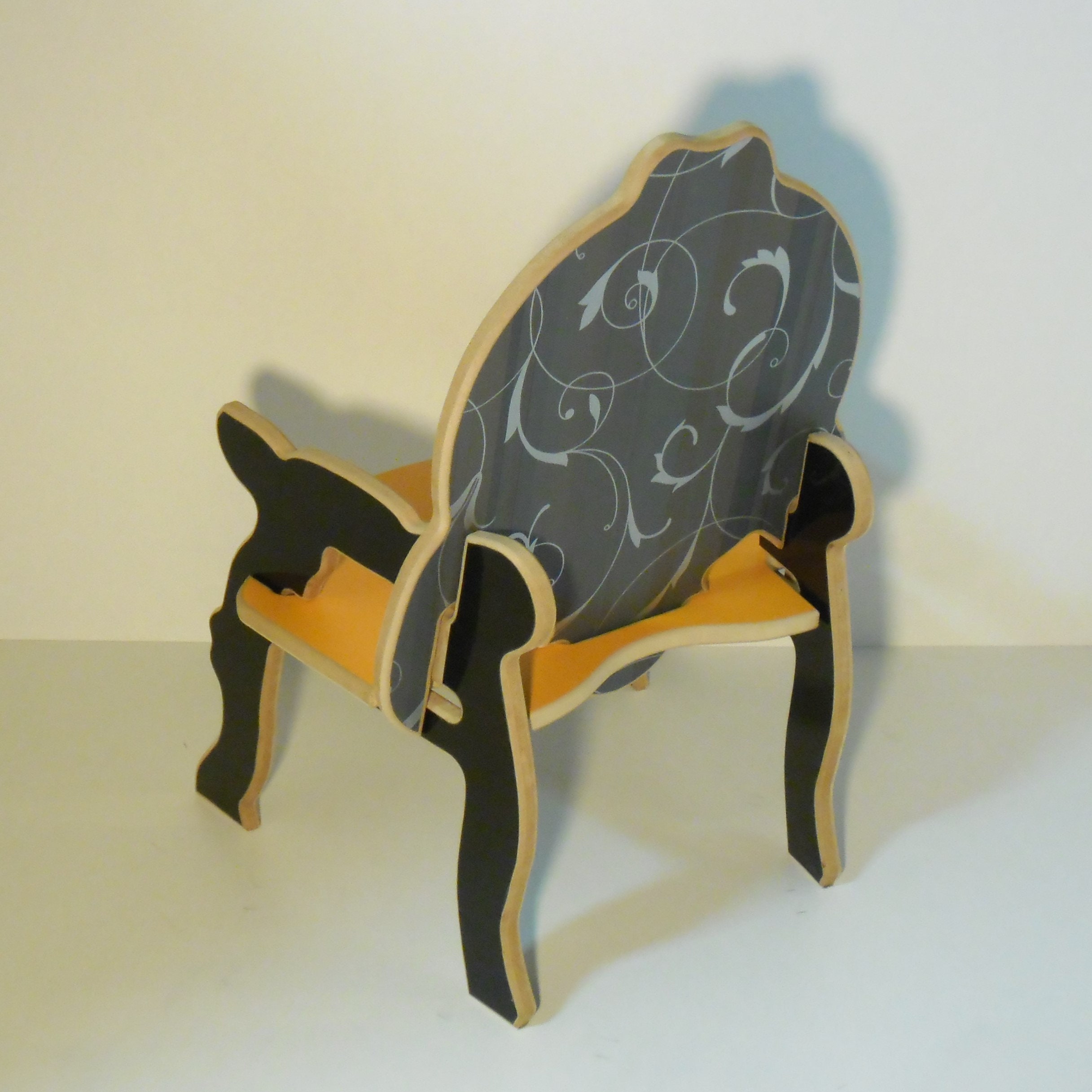 Chair Armchair Children's Baroque Style Wood - Etsy