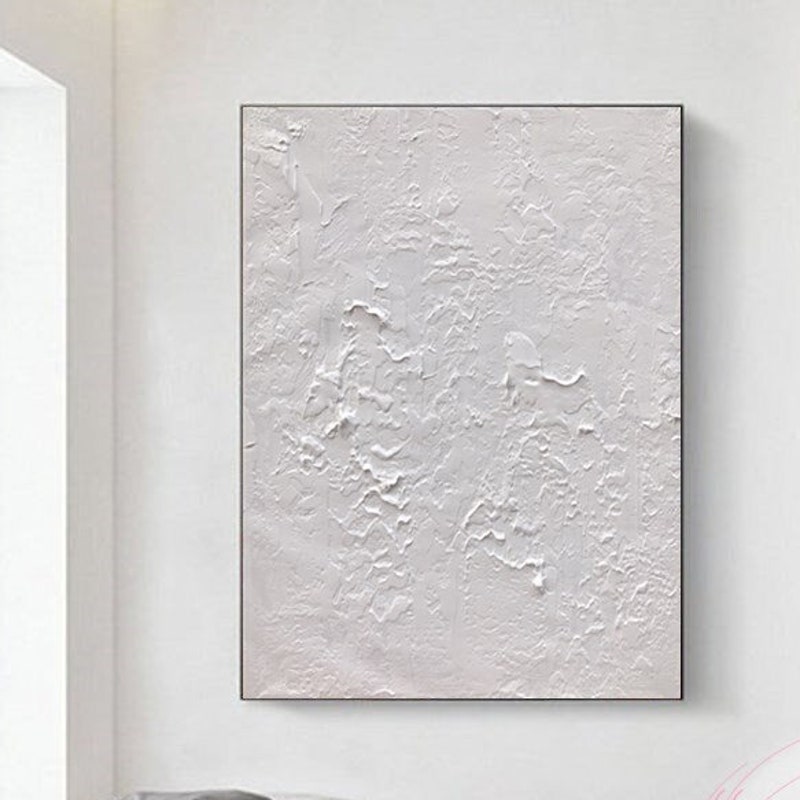 White Canvas Art - Etsy