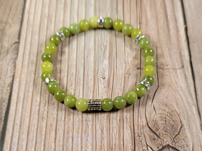 Jade Calming Bracelet for Stress Calms the Nerves - Etsy