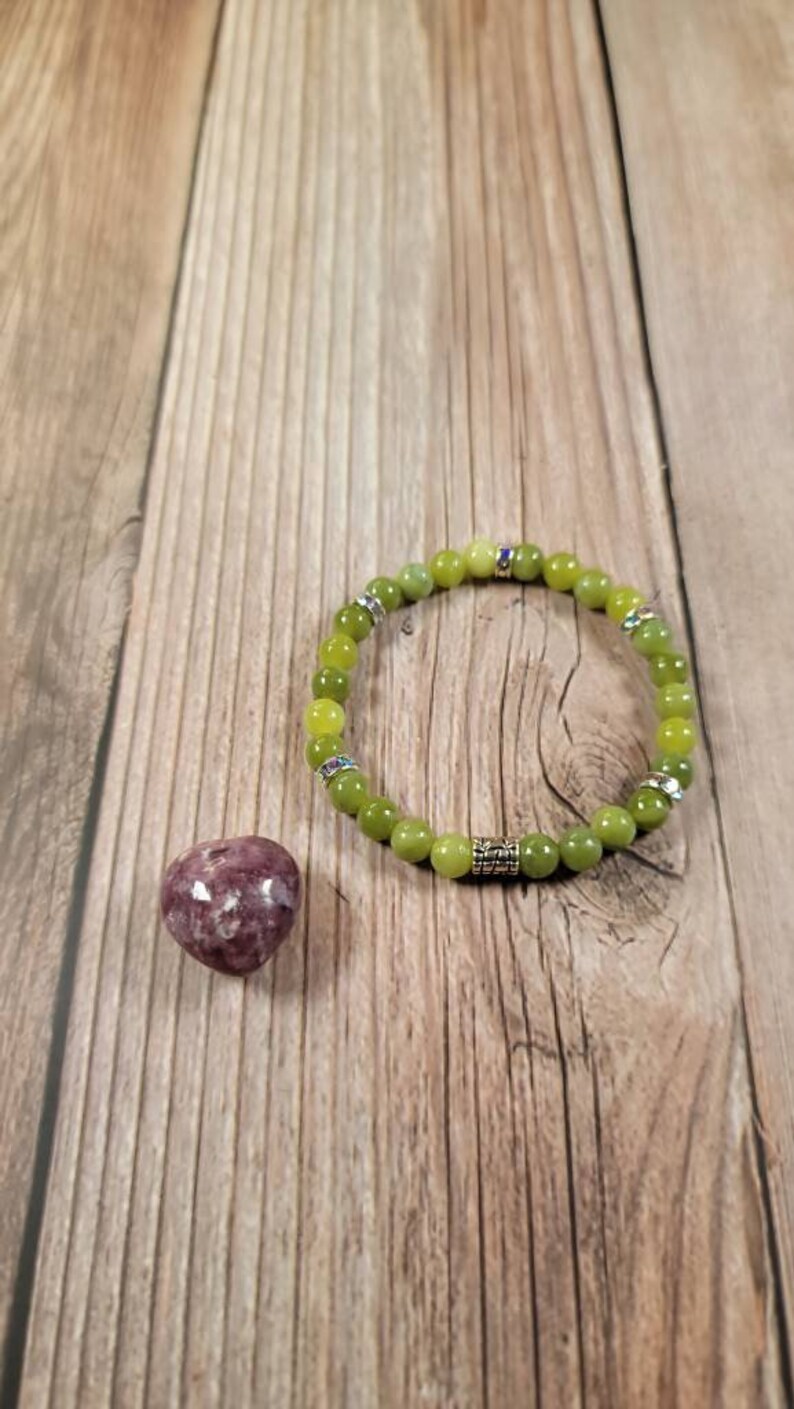Jade Calming Bracelet for Stress Calms the Nerves - Etsy