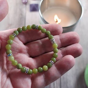 Jade Calming Bracelet for Stress Calms the Nerves - Etsy