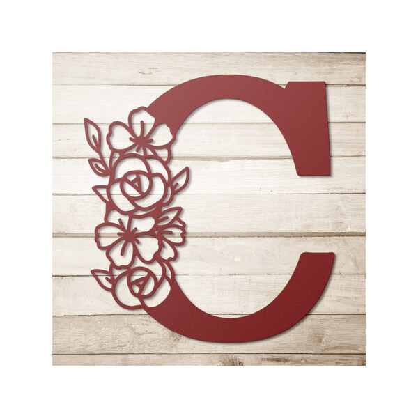 Metal Letter C - Etsy