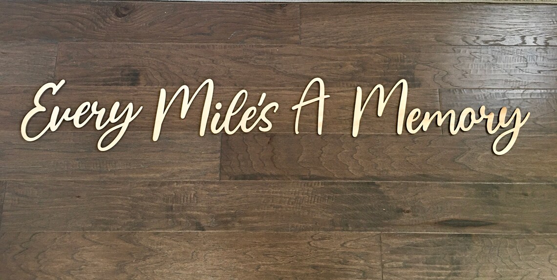 Laser Cut Wood Words Wood Word Cutouts Road Trip Adventure | Etsy