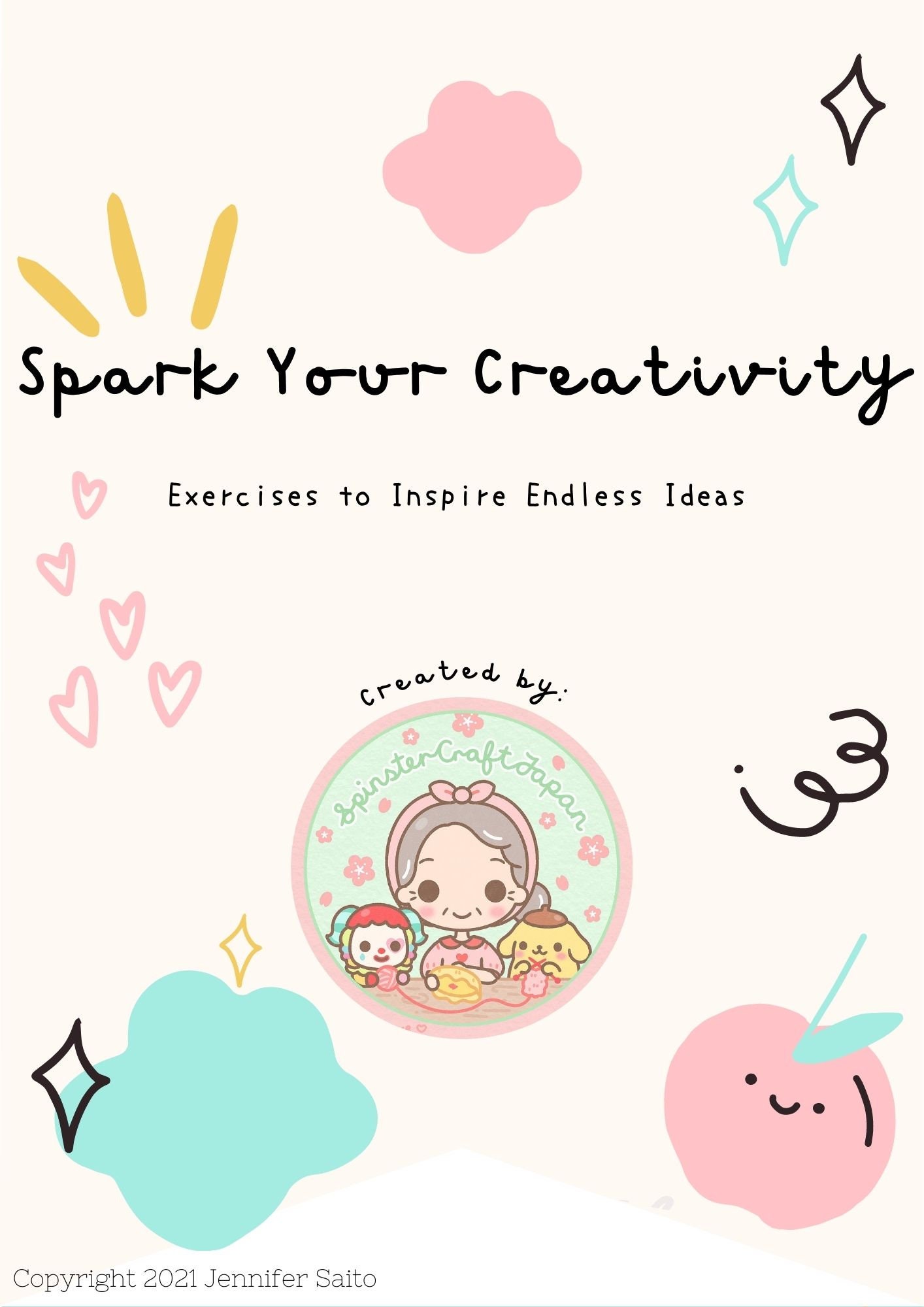 Creativity Workbook Digital Pages With Exercises for Adults - Etsy