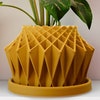Conduit Plant Pot Unique, 3D Printed Planter, Planter With Drainage ...