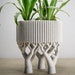Conduit Plant Pot Unique, 3D Printed Planter, Planter With Drainage ...