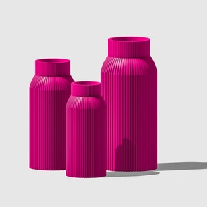 Barbie Pink Vase, 3D Printed Dry Vase, Gifts for Home, Minimal Modern ...