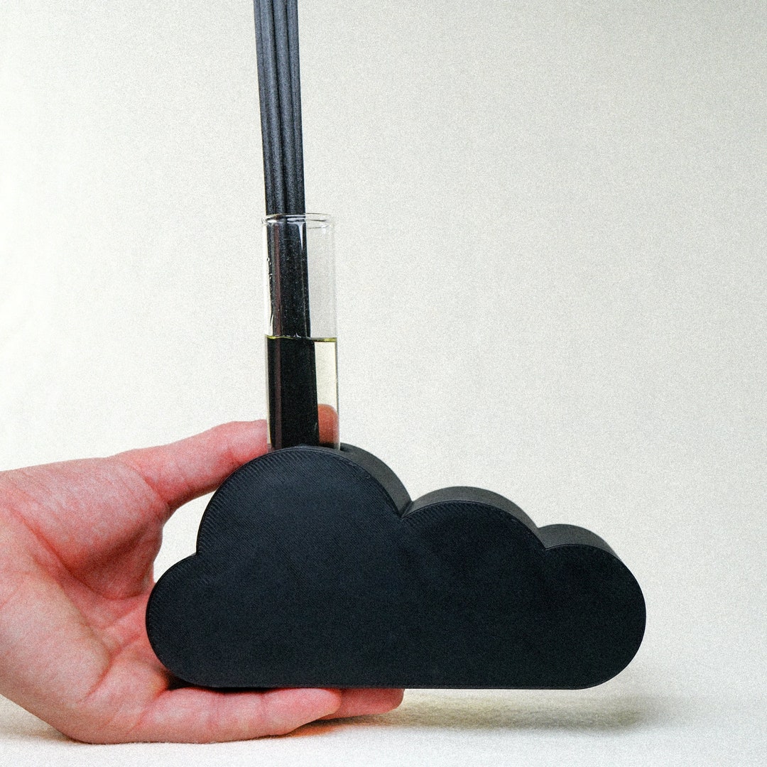 3D Printed Cloud Reed Diffuser Stand, Minimalist Home Decor - Etsy